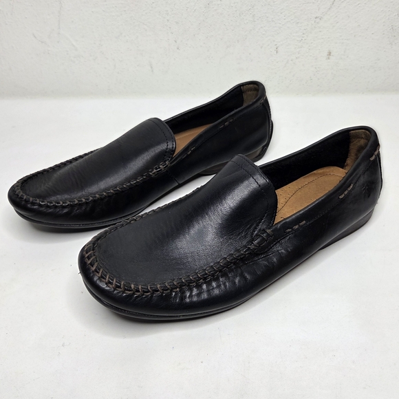 Frye | Shoes | Frye Lewis Venetian Driving Loafers Leather Shoes Casual ...